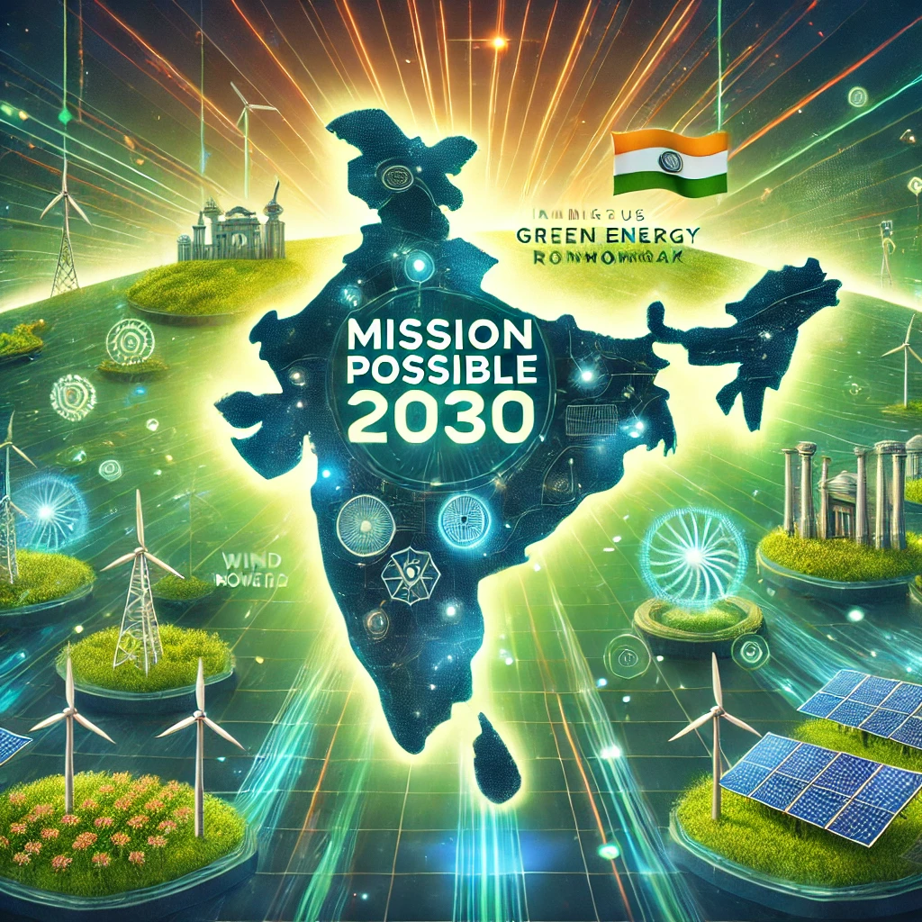Mission Possible 2030: India's Ambitious Green Energy Roadmap